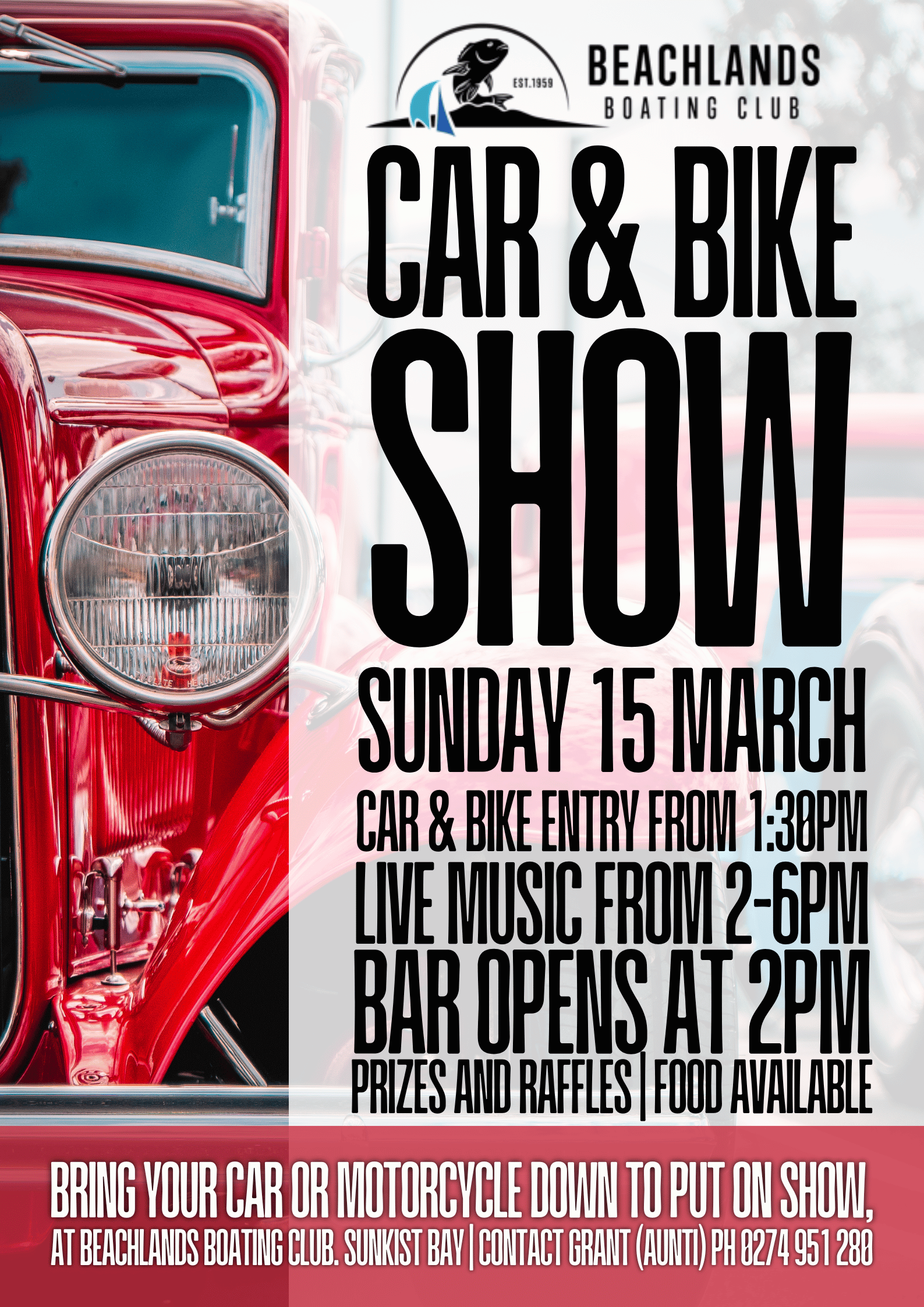 Car & Bike Show - Beachlands Boating Club - Beachlands Boating Club